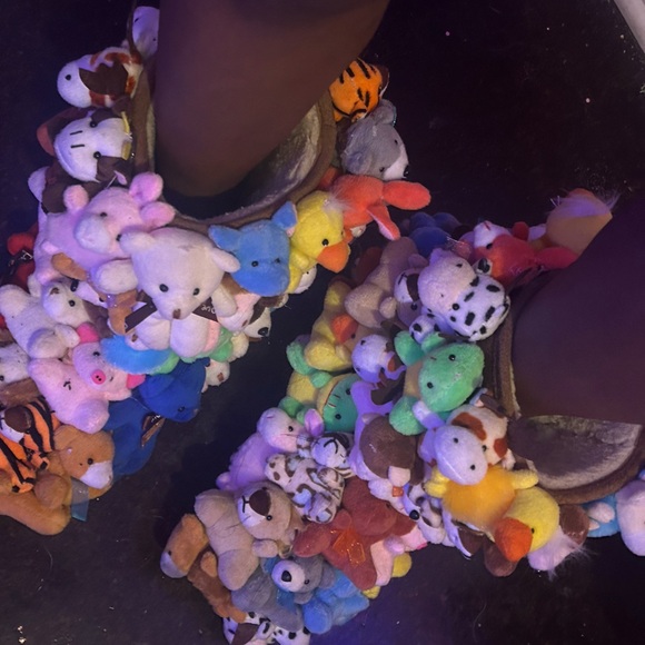 Shoes | Colorful Plush Animal Toy Boots | Poshmark